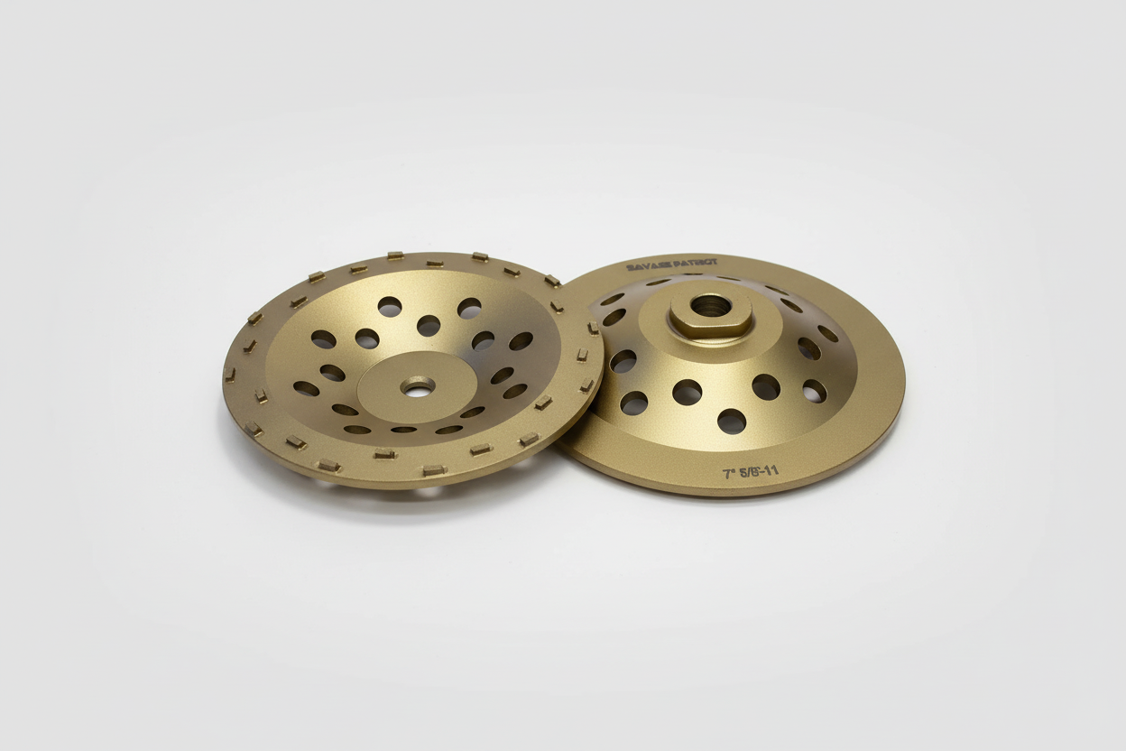 7" PCD Chip Cup Wheel – Savage Patriot Polymers