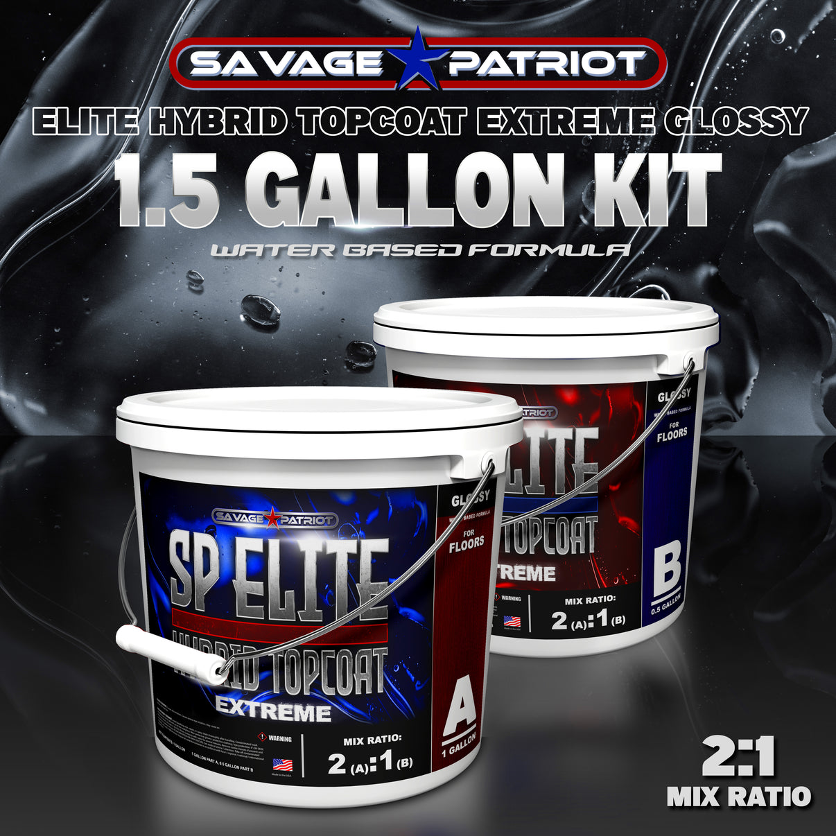 NEW!! SP Elite EXTREME 1 Gallon Kit High-Wear Urethane Coating – Savage ...